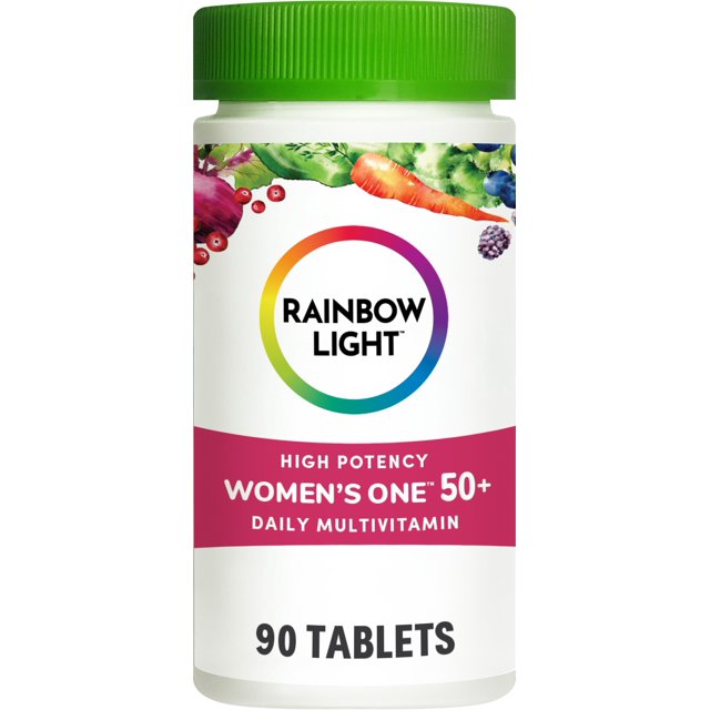 Rainbow Light Complete Women's 50+ Multivit with Ashwagandha, 90 Count ...