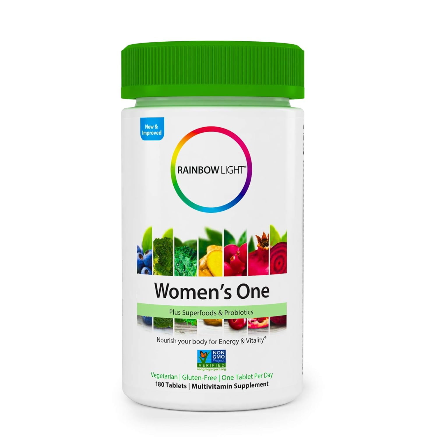 Superfoods Women's One Daily Multivitamins, Energy Pills, Non-GMO ...