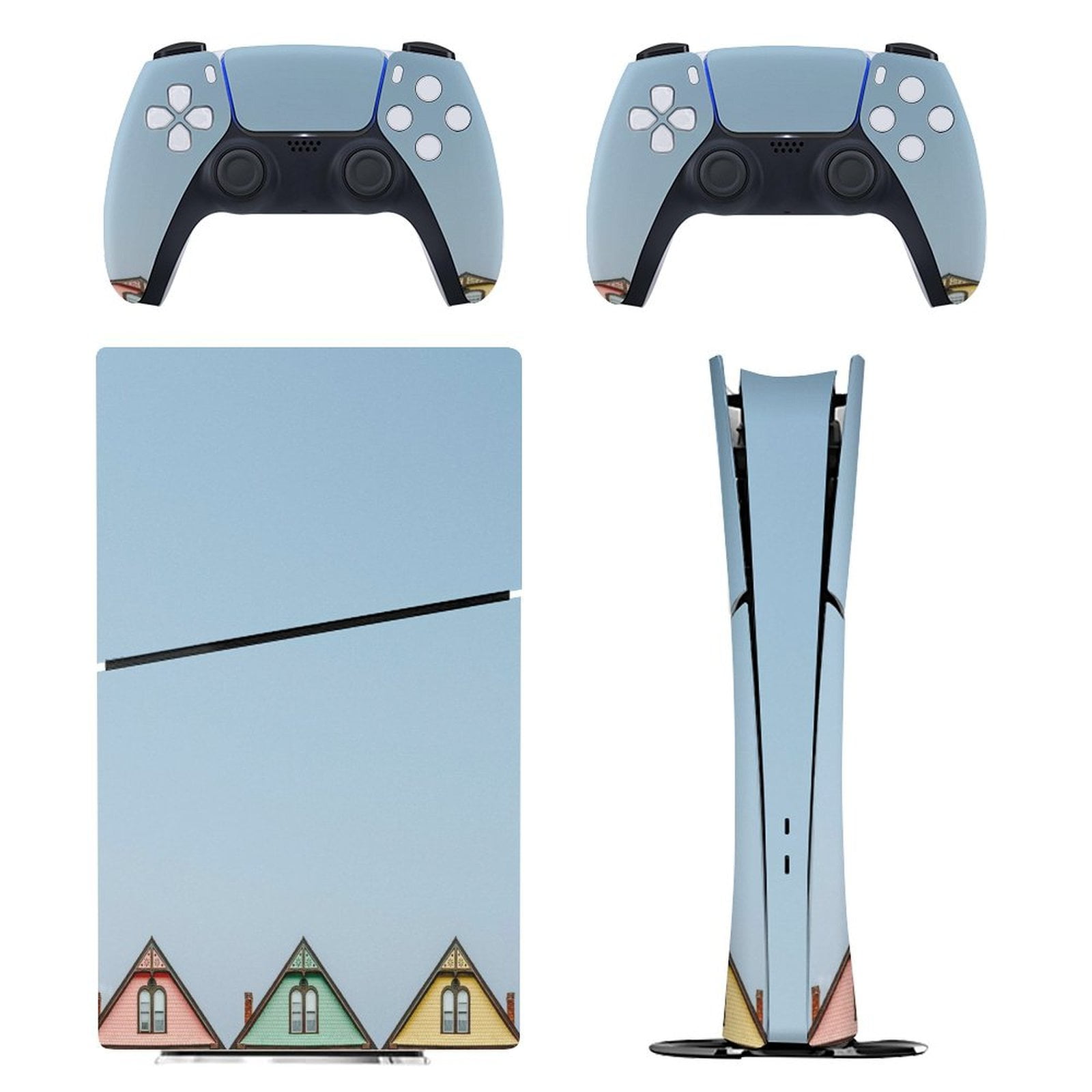 Rainbow Lodge PS5/PS5 Slim Digital Disc Skin Sticker For Console And ...