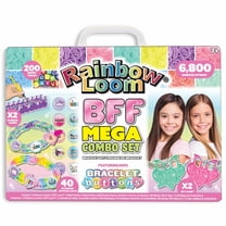 Rainbow Loom: Beadmoji Mini Combo - DIY Rubber Band & Bead Bracelet Kit ...