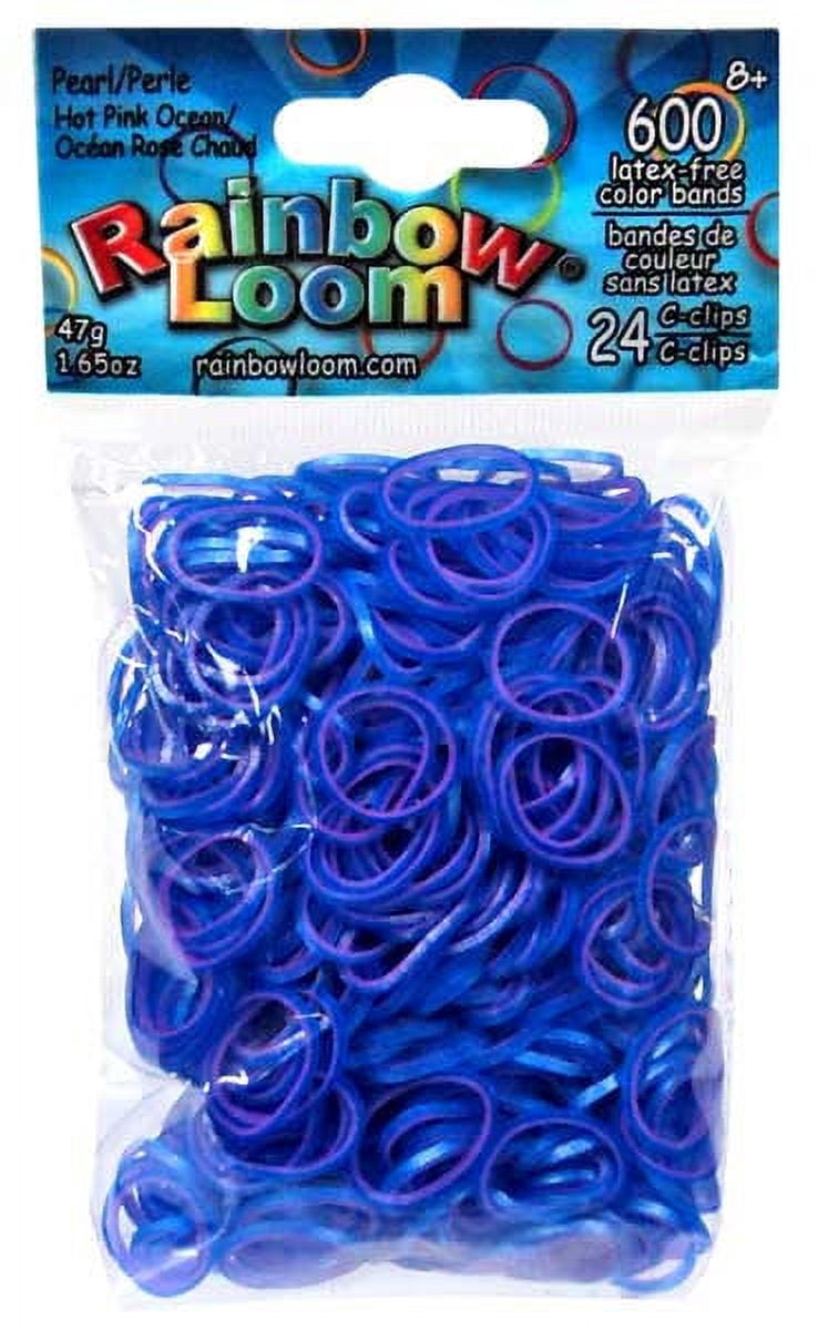 Rainbow Loom - Bands - Pearl - Hot Pink/Ocean - Walmart.com