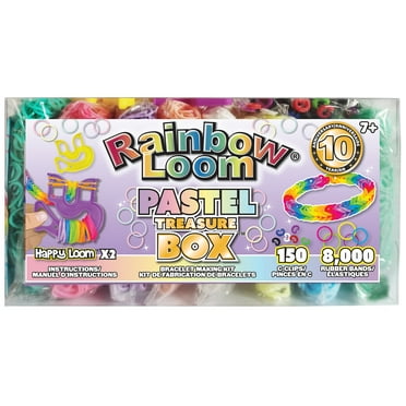 Rainbow Loom: Beadmoji Mini Combo - DIY Rubber Band & Bead Bracelet Kit ...