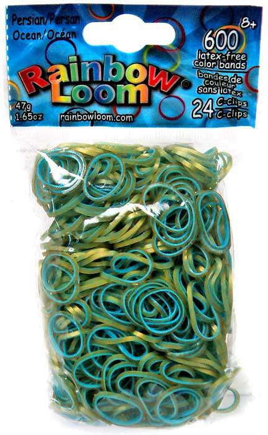 Rainbow Loom Persian Ocean Rubber Bands Refill Pack [600 ct] - Walmart.com