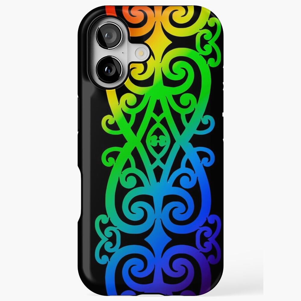Rainbow Māori Koru New Beginnings Pattern iPhone 17 to 11 Pro Max - Walmart.com
