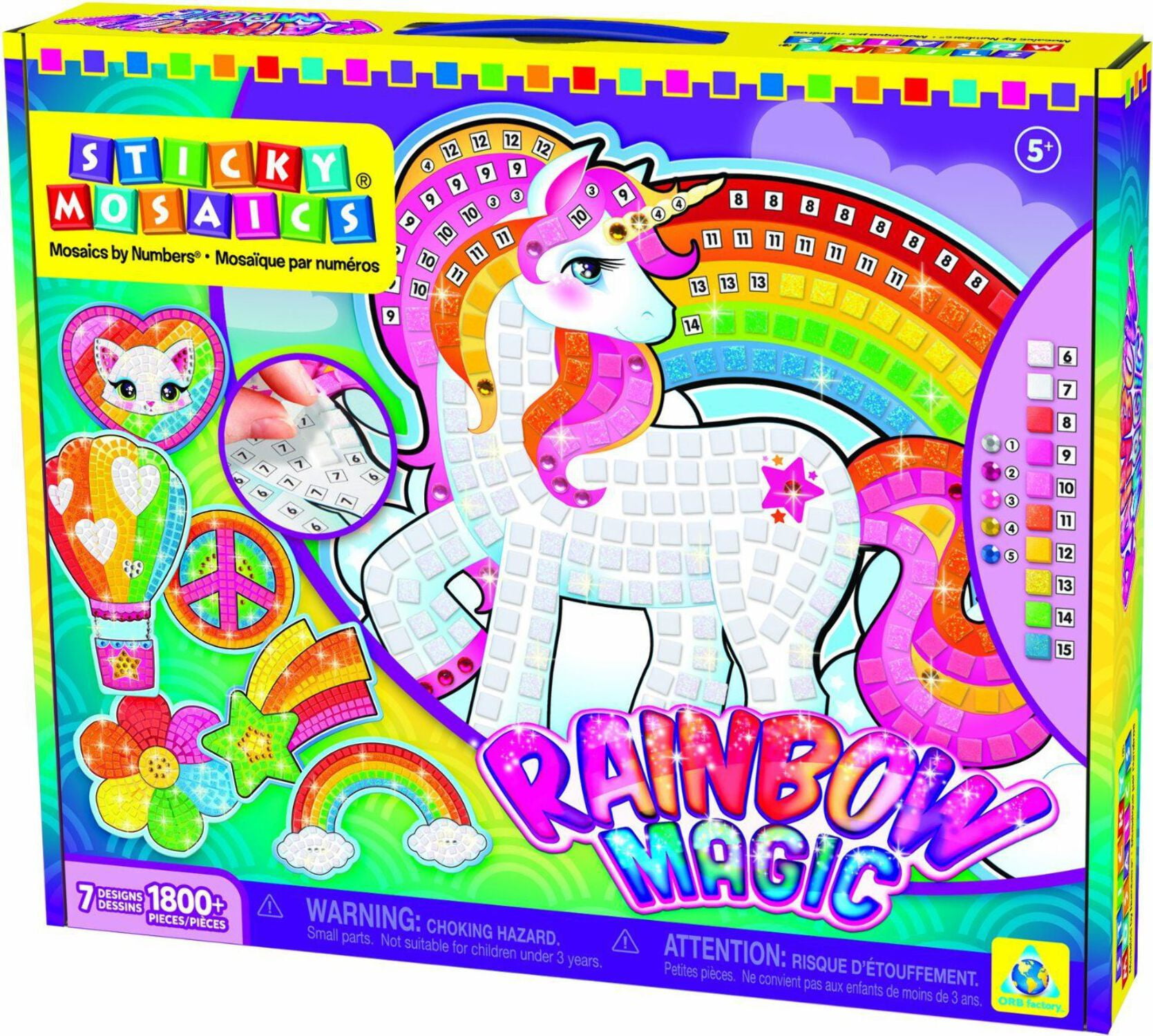 Rainbow Magic Sticky Mosaics - Walmart.com