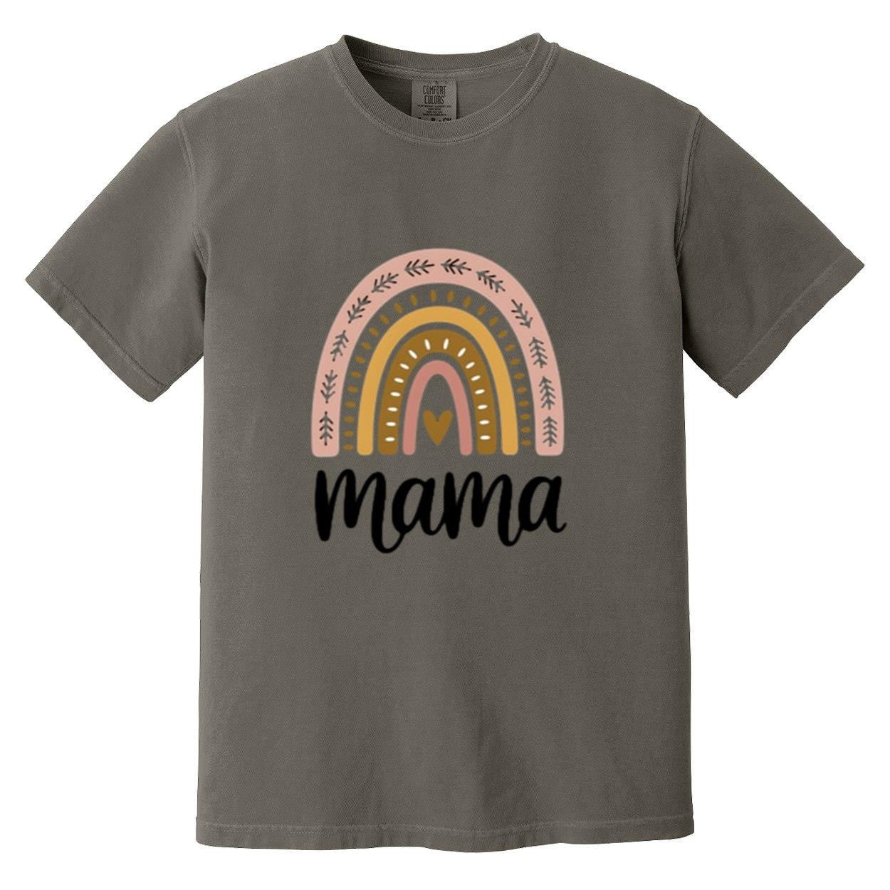 Rainbow Mama Mom Mommy New Mom Mothers Day Colorful Bright Love Family ...