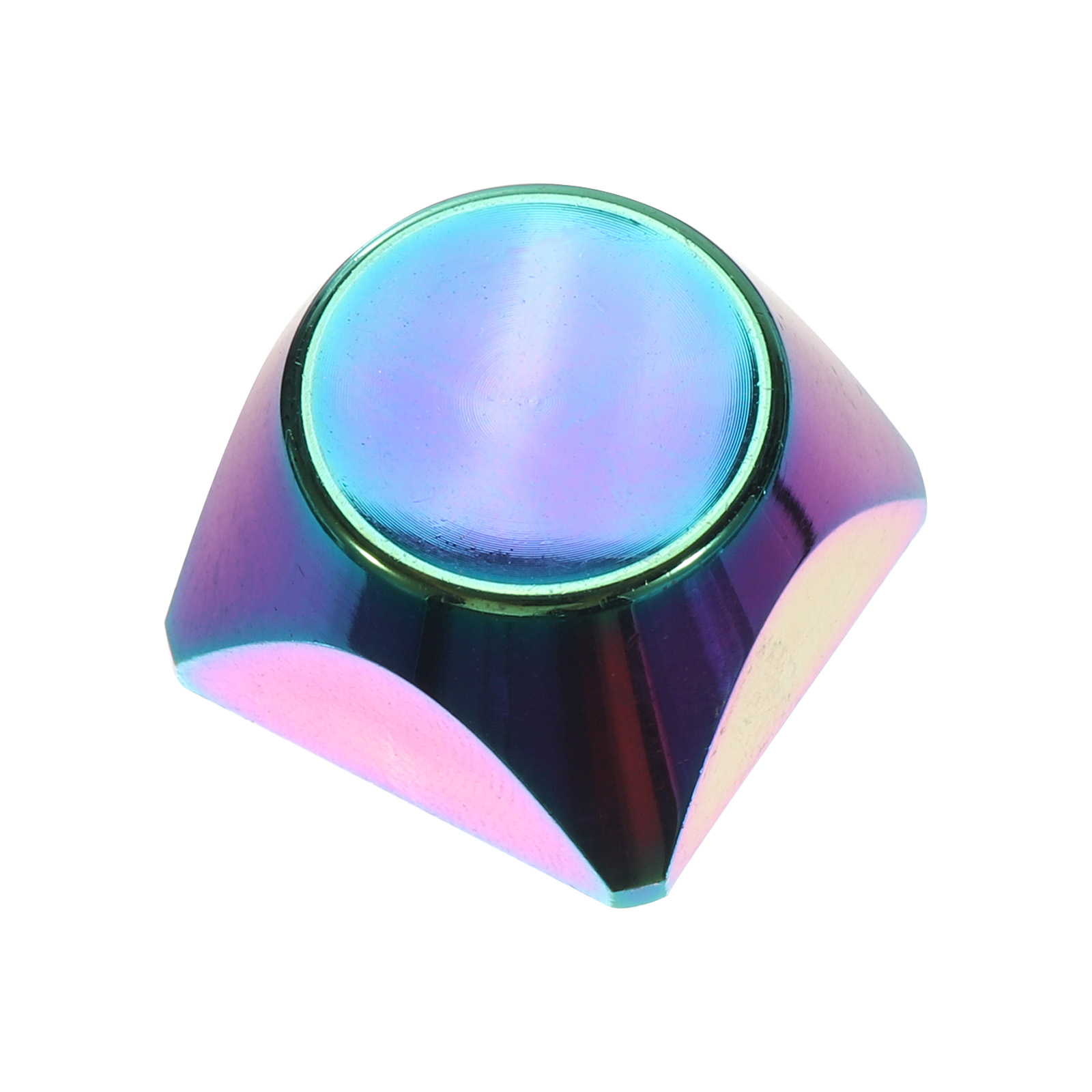 Rainbow Metal Keycap Set XDA Profile Backlit for Keys Mechanical Gaming ...