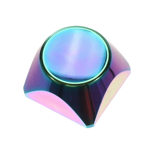 Rainbow Metal Keycap Set XDA Profile Backlit for Keys Mechanical Gaming ...