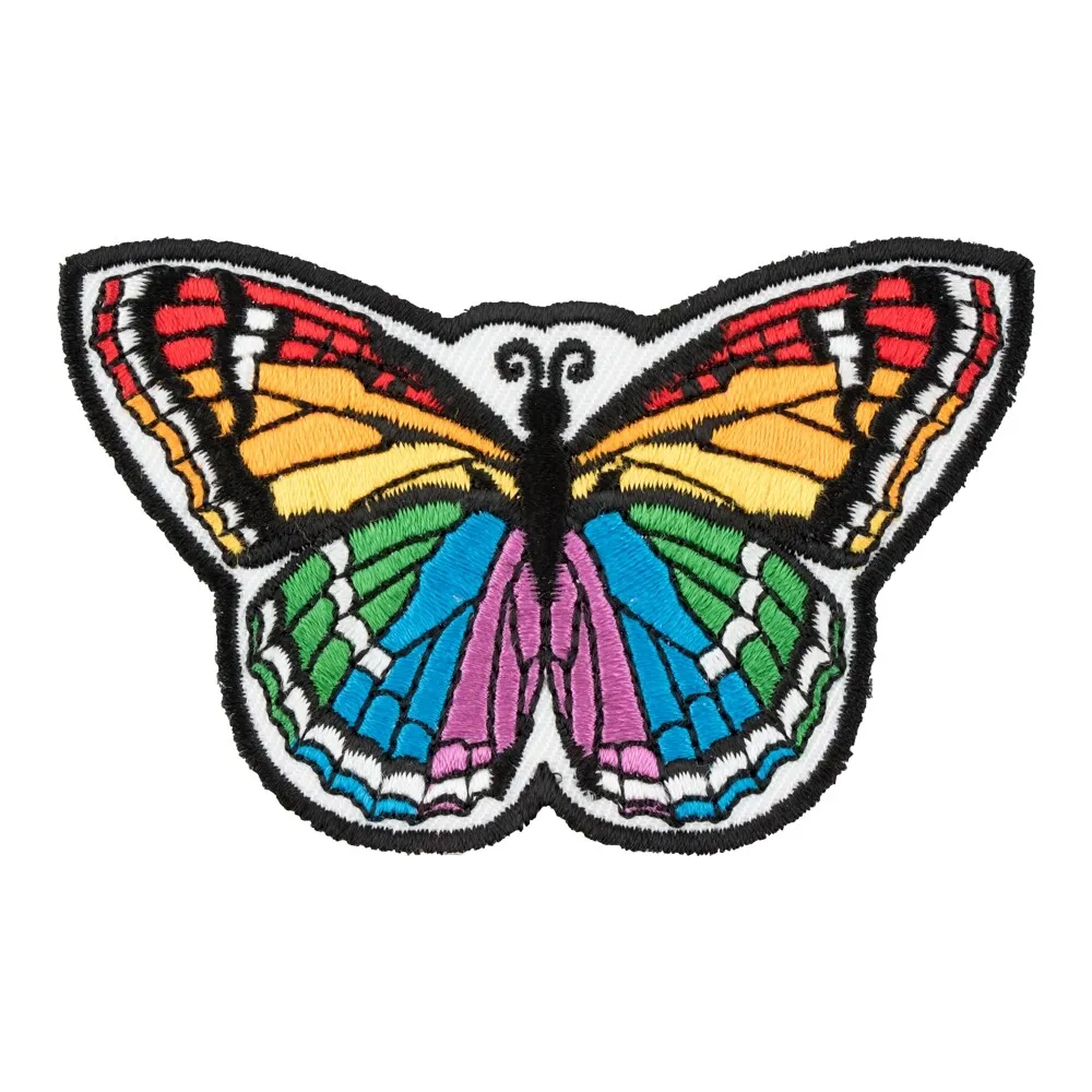 Rainbow Monarch Butterfly Patch, Butterfly Patches - Walmart.com