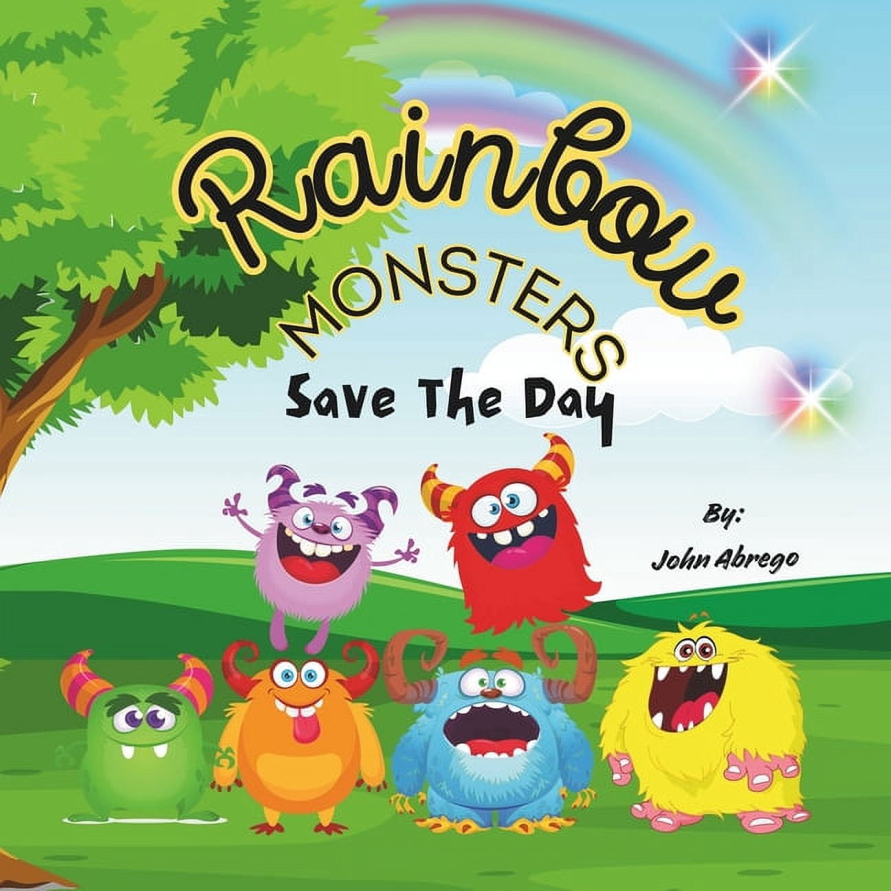 Rainbow Monsters Save The Day: A cute story of unique Monsters that ...