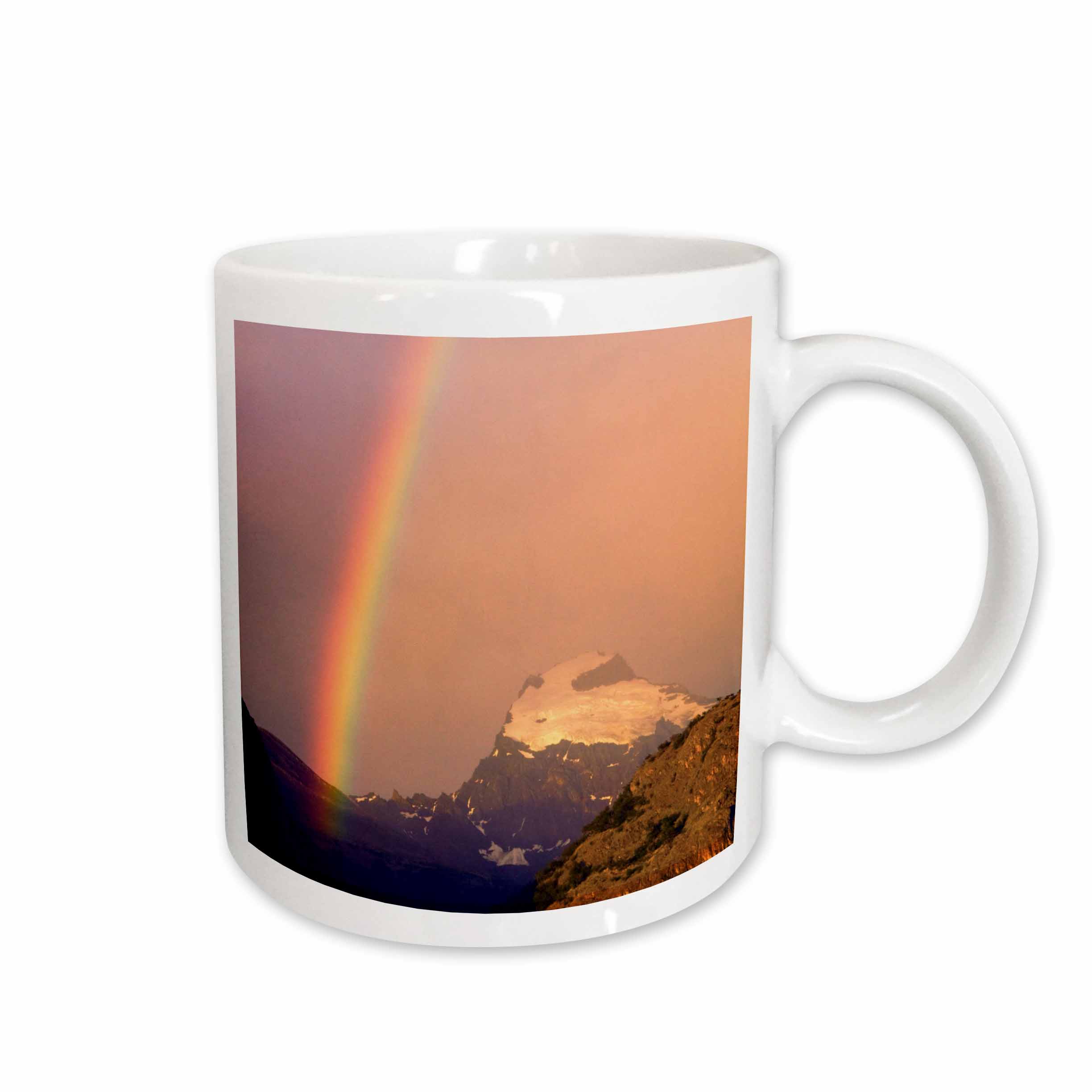 3drose, Rainbow on Peak Solo, Los Glaciares, Patagonia Argentina - Sa01 ...