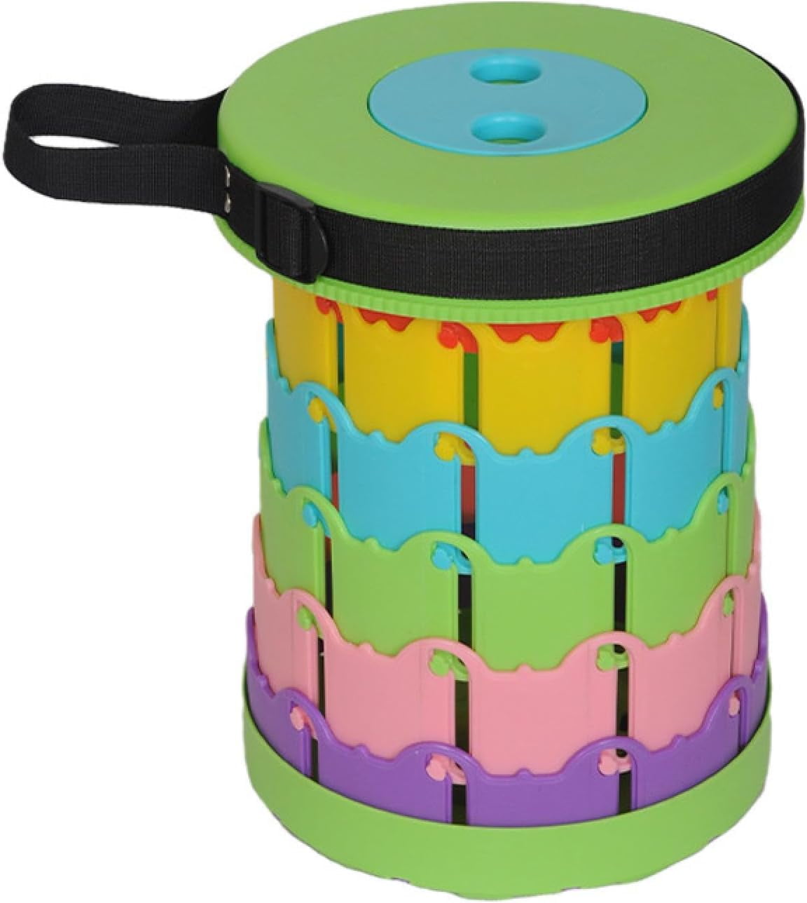 Rainbow Outdoor Folding Stool Camping Recreational Fishing Queuing ...