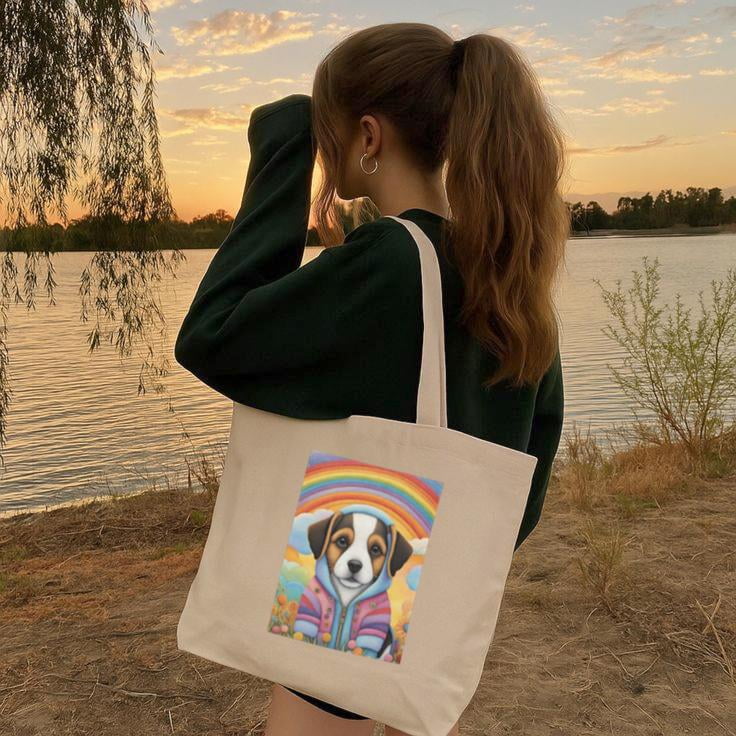 Rainbow Oversized Bold Graphic Color Splash Tote Bags - Walmart.com
