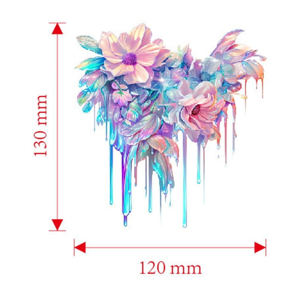 Rainbow Paint Graffiti Car Engine Side Fuel Tank Vinyl Decal Scratch ...