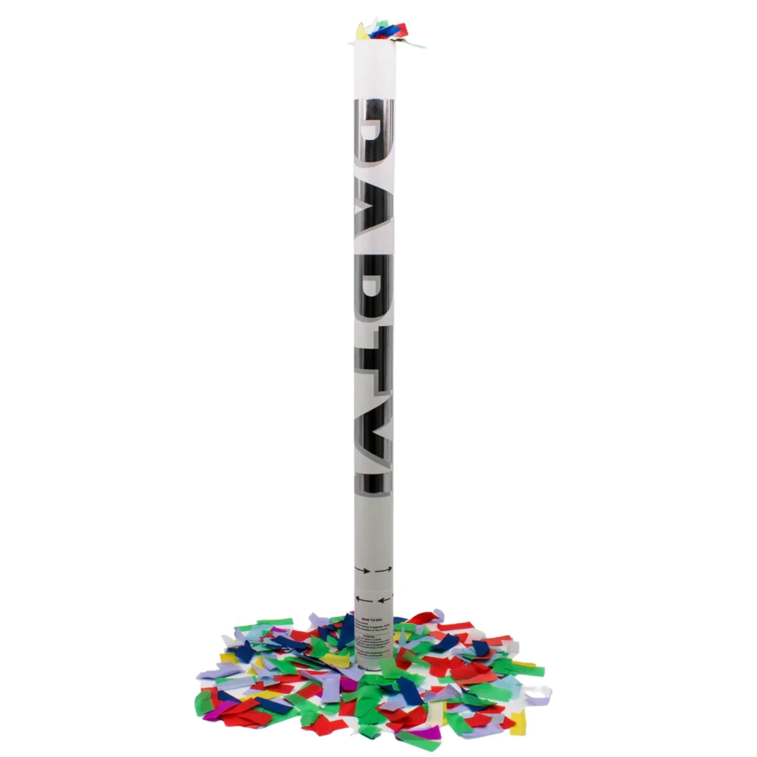 Rainbow Paper Confetti Cannon 31" (Each) - Walmart.com