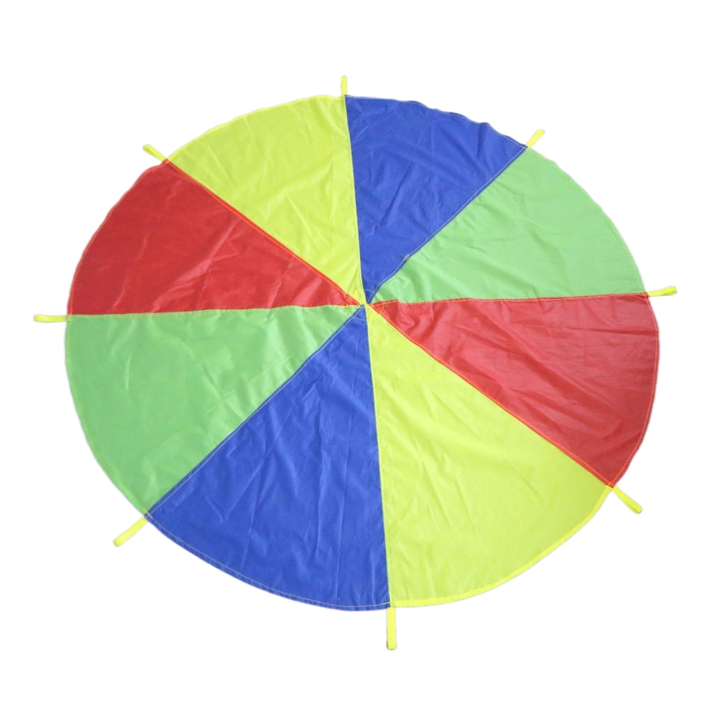 Rainbow Parachute Toy Tent Game with Handle for Playground Activities ...