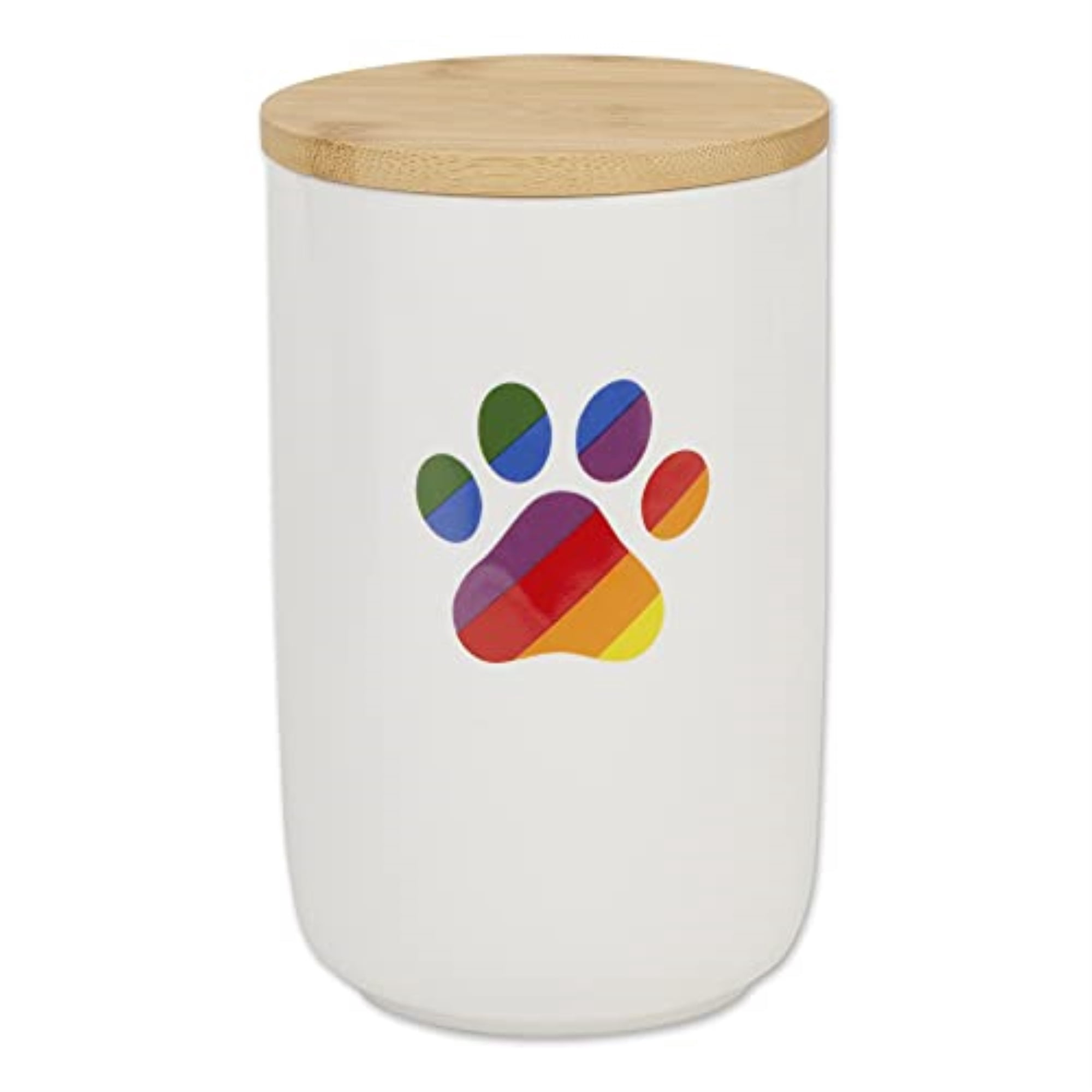 DII Rainbow Paw Ceramic Treat Canister - Walmart.com