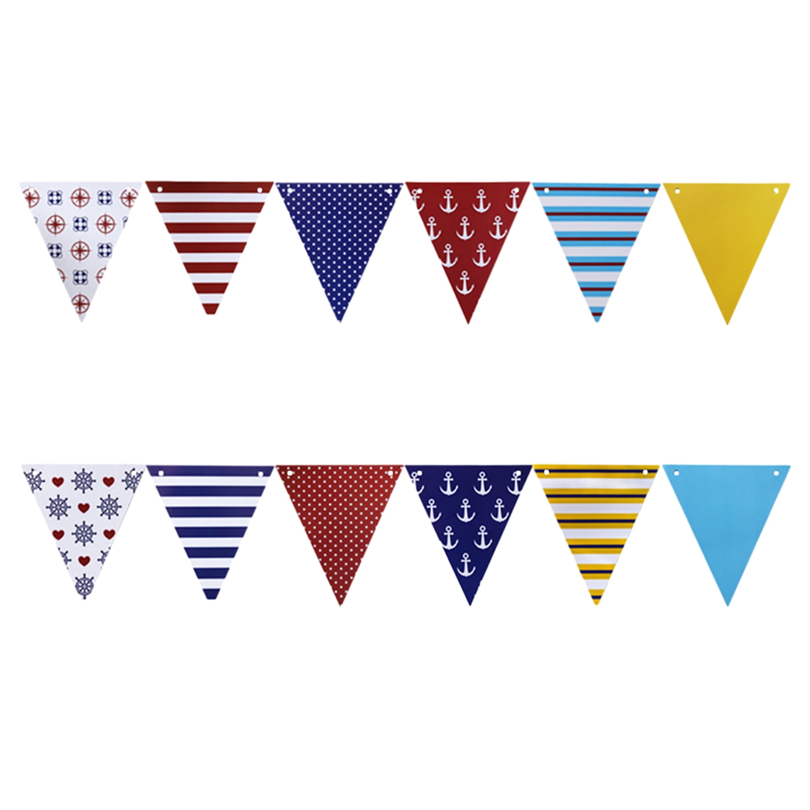 Rainbow Pennant Banner Pennant Banner Flags Banner Flags Triangle ...