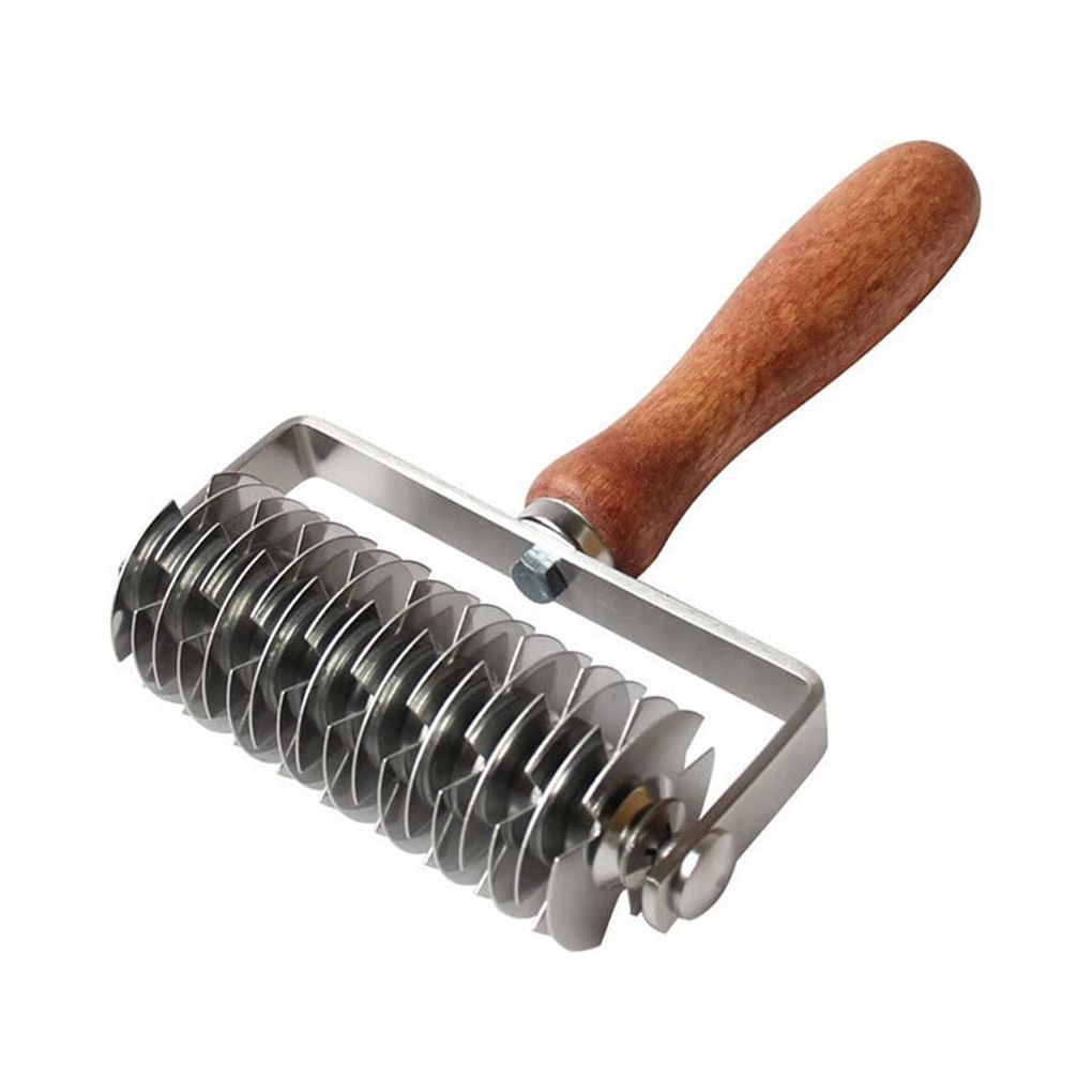 Rainbow Pie Pizza Cookie Cutter Pastry Roller Slicer Stainless Roller ...