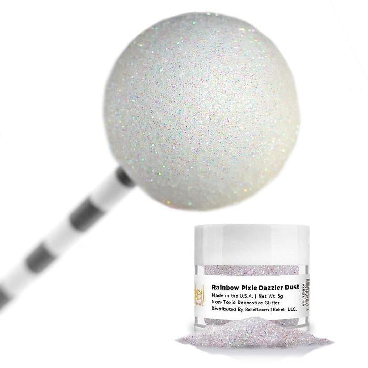 Bakell - Rainbow Pixie Decorating Dazzler Dust (5g, 1x Jar) Non-Toxic ...