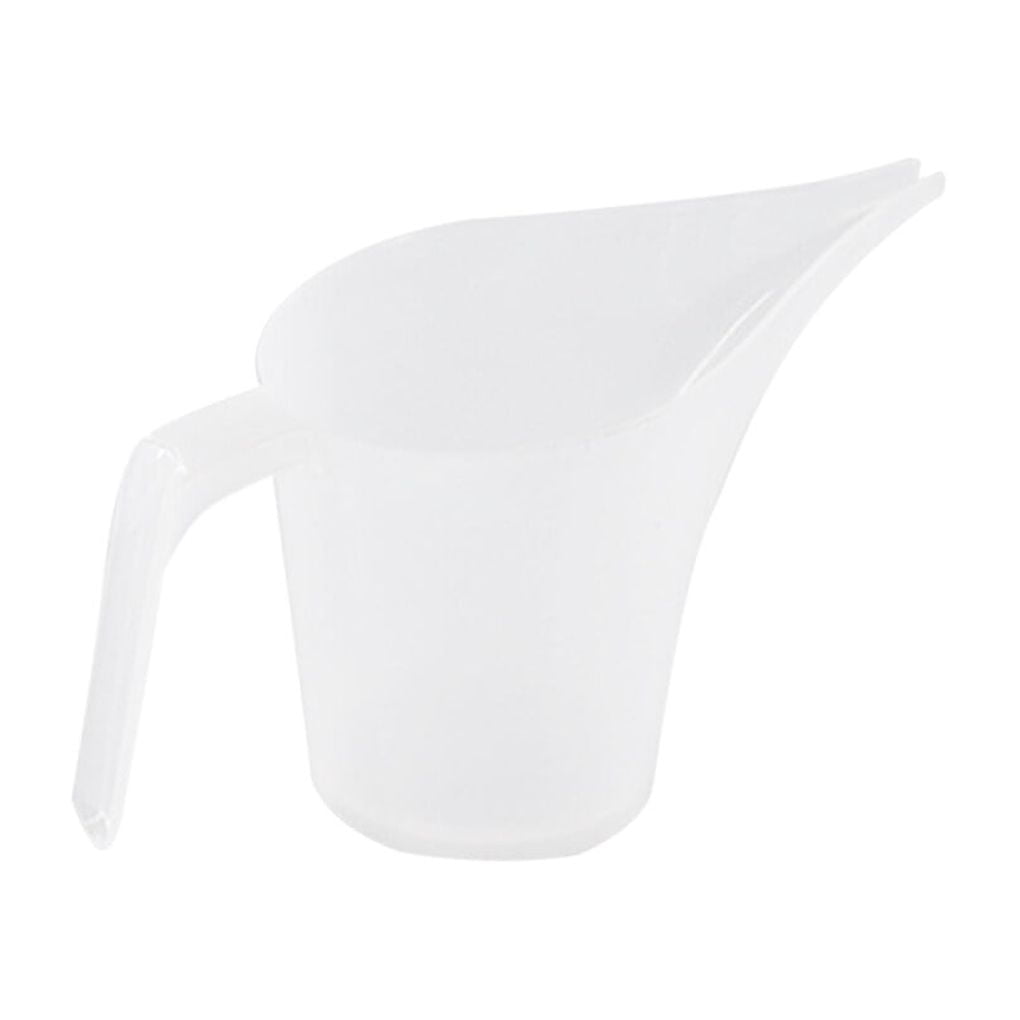 Rainbow Plastic Measuring Cup with Scale Spout Funnel Pitcher ...