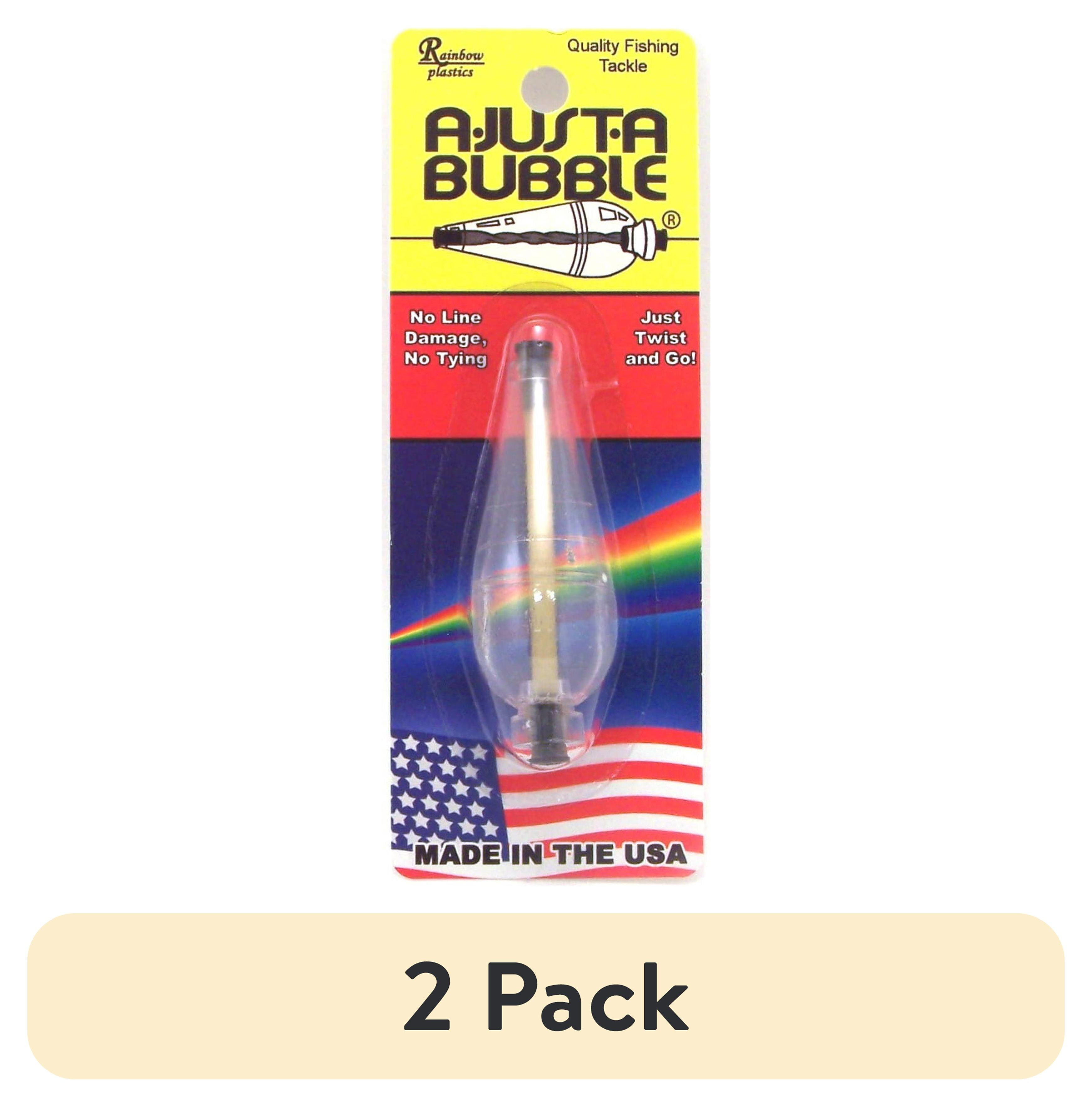 (2 pack) Rainbow Plastics A-Just-A-Bubble Float 1/4 oz. - Clear - Walmart.com