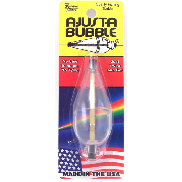 Rainbow Plastics Double X Tackle A-Just-A-Bubble 3/8 Fishing Float ...