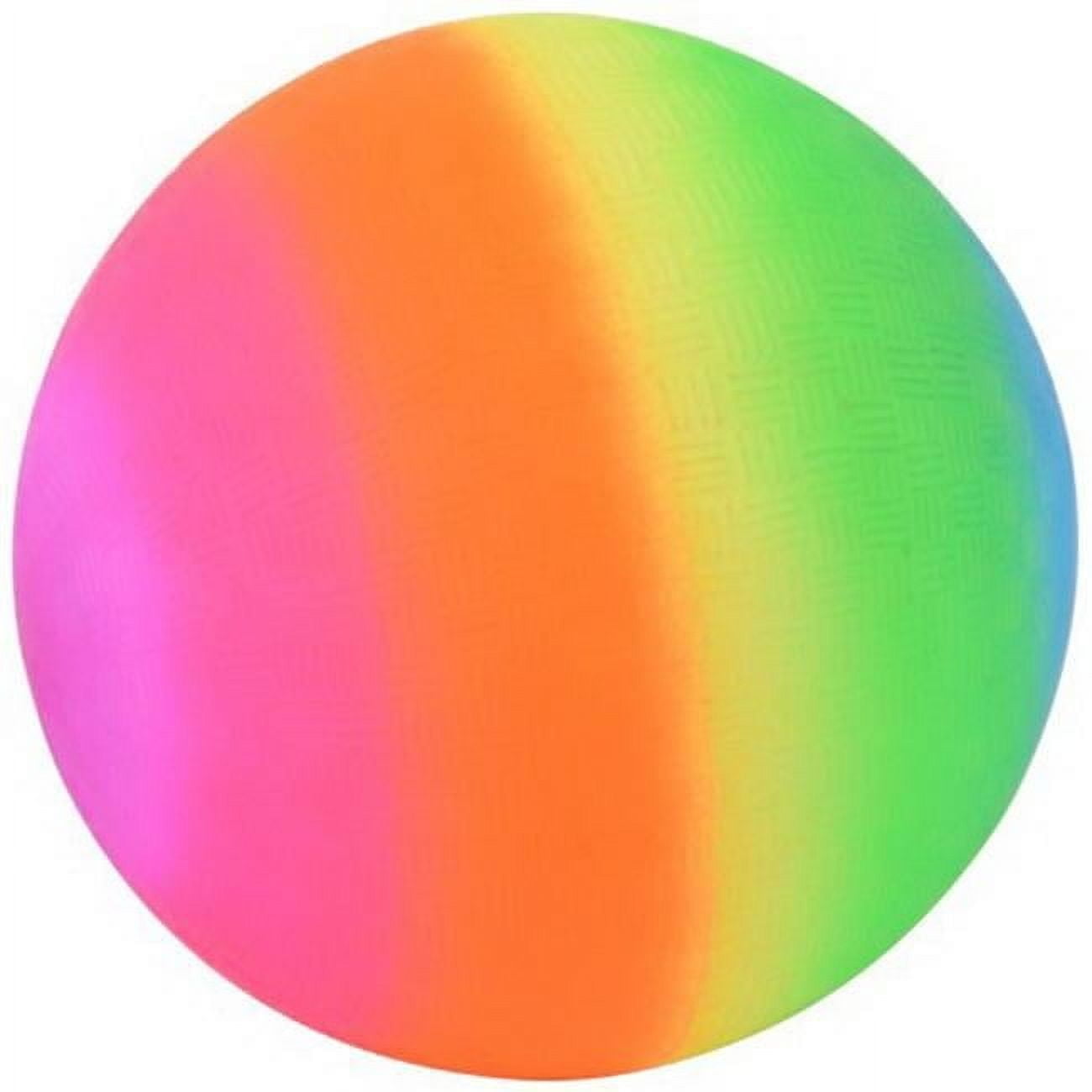 Rainbow Playground Balls - Pack of 12 - Walmart.com