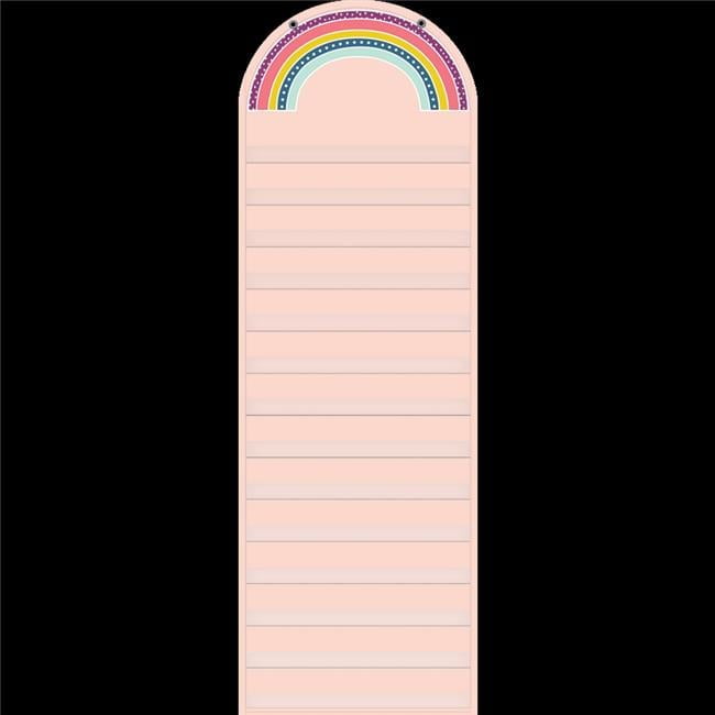 Rainbow Pocket Chart - 14 Piece - Walmart.com