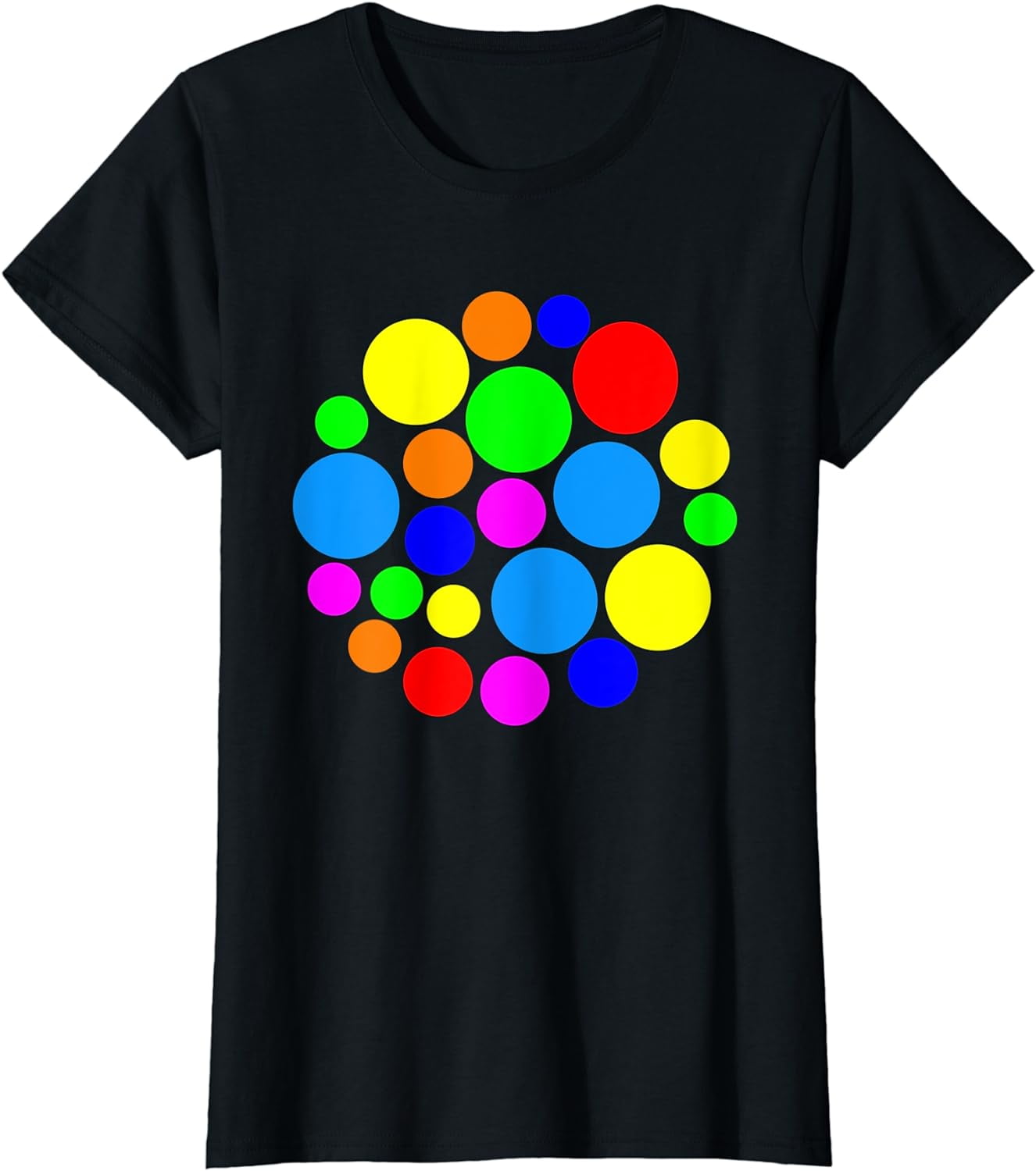 Rainbow Polka Dot International Dot Day Tshirt Kids Teachers T-Shirt ...