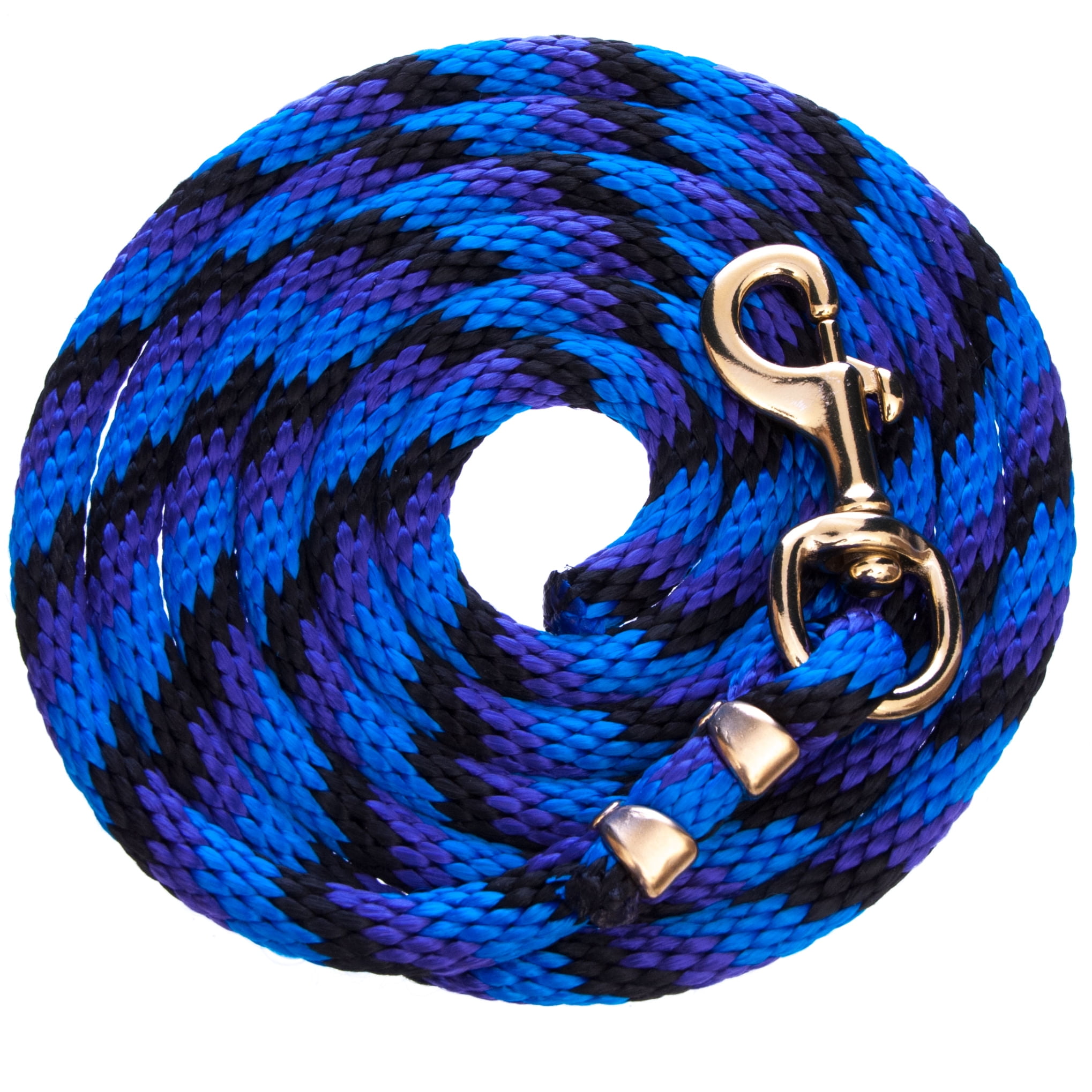Rainbow Poly Lead Rope Color: Blue/Purple/Black - Walmart.com