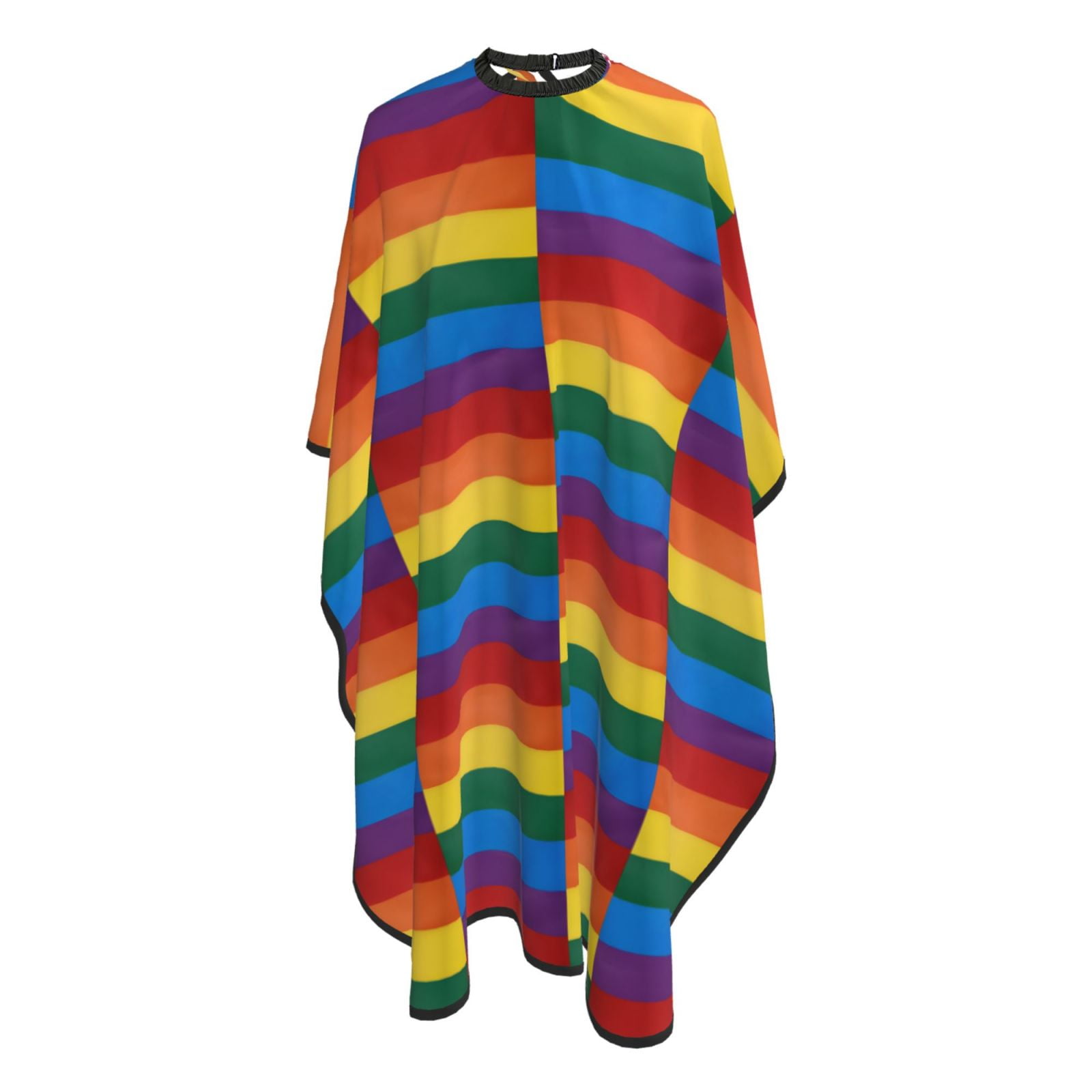 Rainbow Pride Flag Barber Cape 66"x55" Salon Hair Cutting Haircut Cape ...