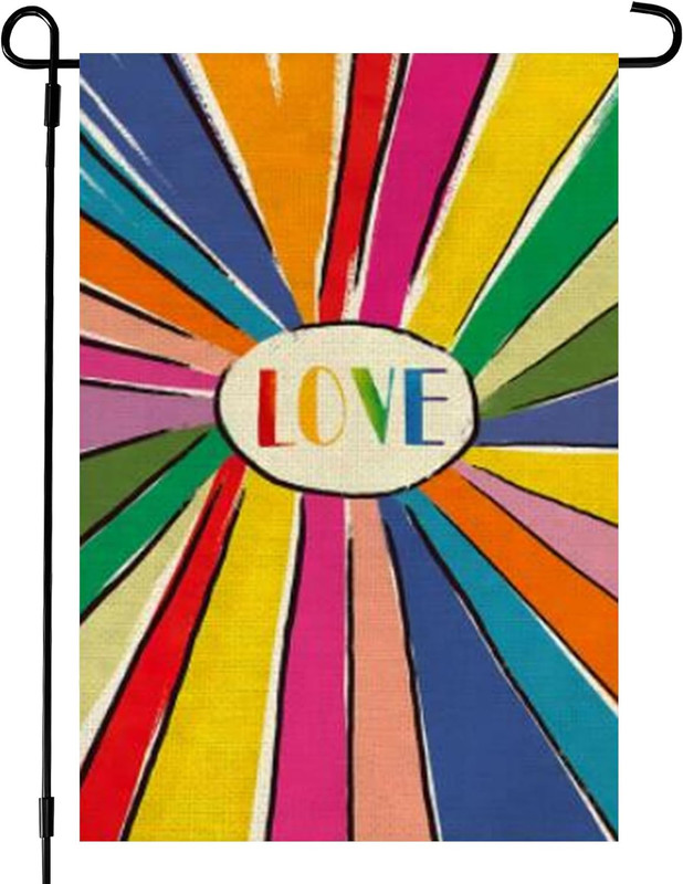 Rainbow Pride Flag Gay Pride Flag Progress LGBT Rainbow Flag 12x18 inch ...