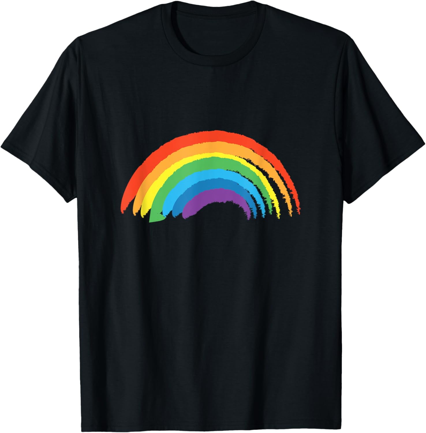 Rainbow Pride Retro T-Shirt - Walmart.com