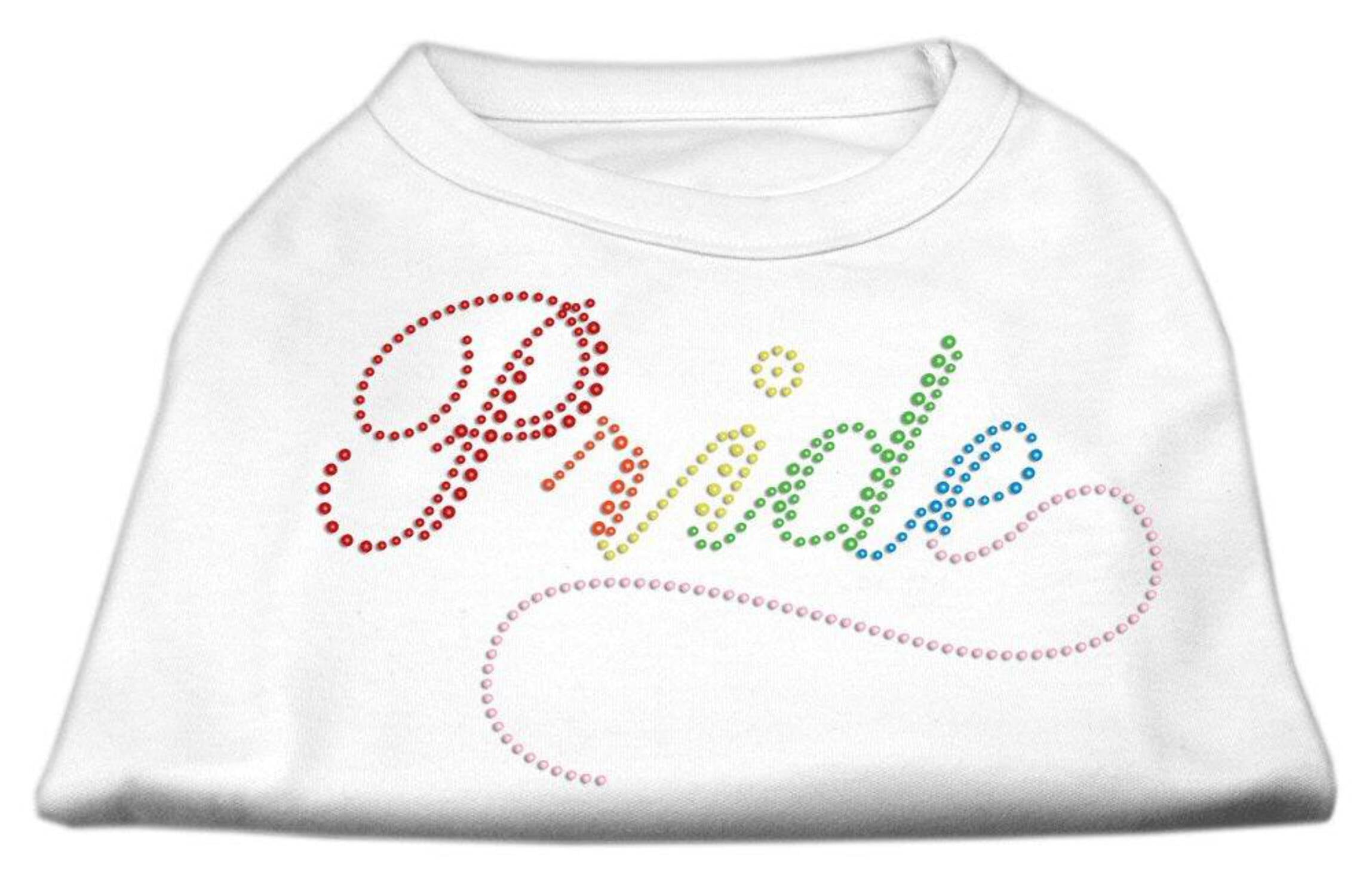 Pet Dog Cat Shirt Rhinestone, "Rainbow Pride" - Walmart.com