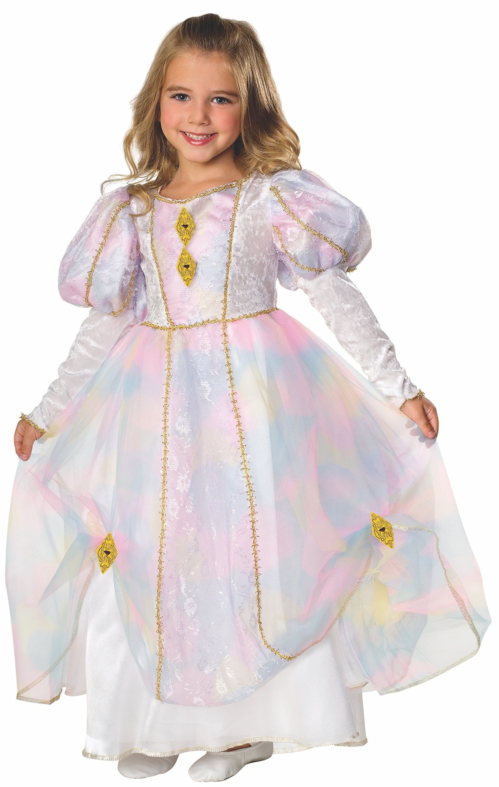 Rainbow Princess Costume, Large - Walmart.com