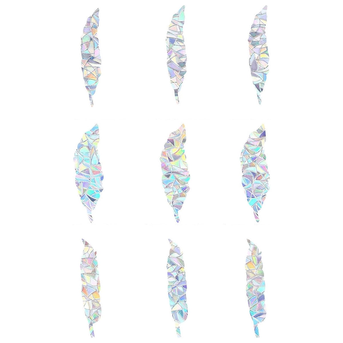 Rainbow Prism Decals, Reusable for Glass Doors, Anti-Collision Bird ...