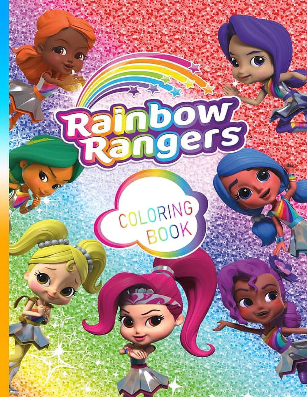 Rainbow Rangers Coloring Book : Cute coloring book Rainbow Rangers ...