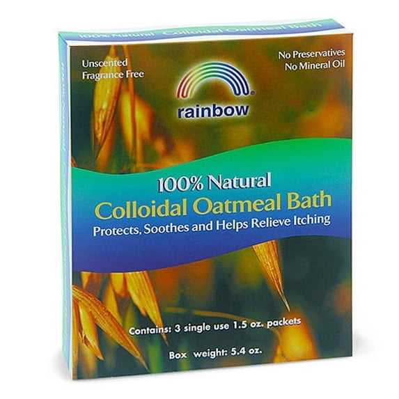 Rainbow Research Colloidal Oatmeal Unscented Bath Powder Packets - 1.5 ...