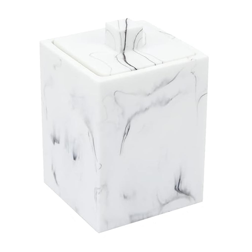 Rainbow Resin Cotton-size Rod Box With Lid Unique For Organizing Closet ...