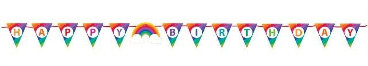 Rainbow Ribbon Banner Each - Walmart.com