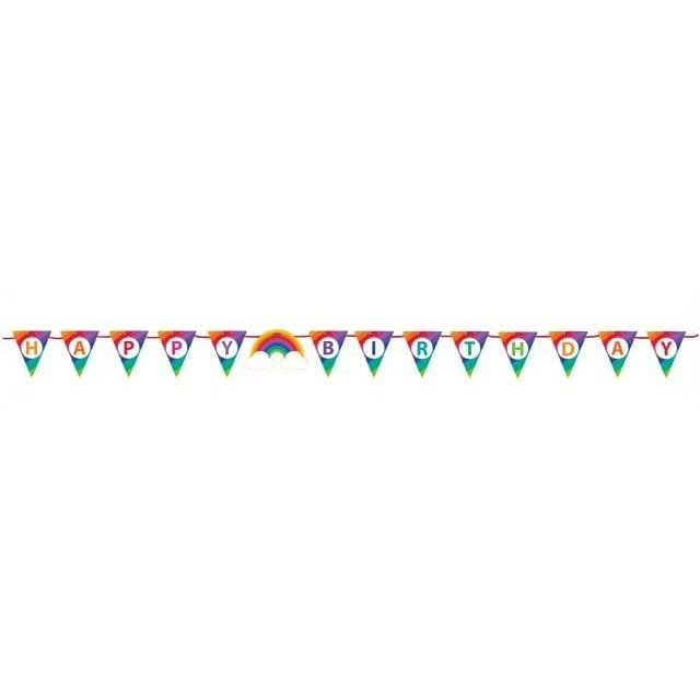 Rainbow Ribbon Banner Each - Walmart.com