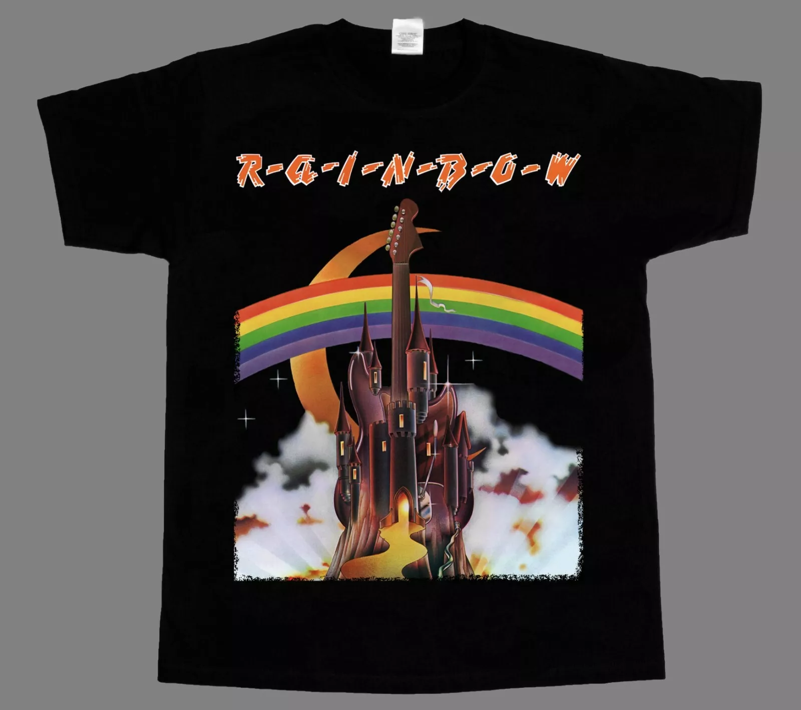 Rainbow Ritchie Blackmore's Rainbow New Black T-Shirt Hot Trending ...