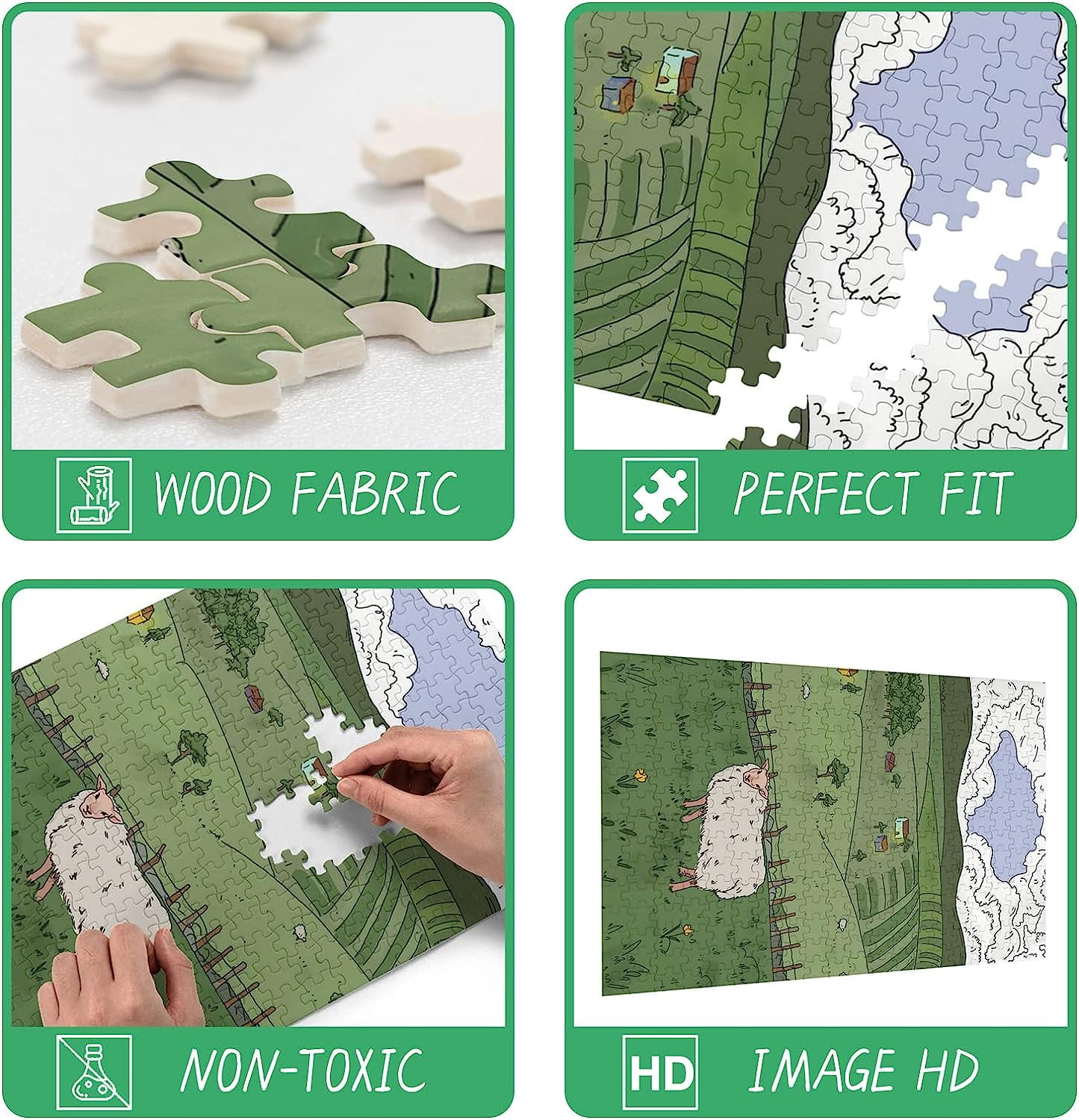 Rainbow Rose Wooden Puzzles, 200 Pieces Puzzle Extremely Challenging Puzzle - Walmart.com