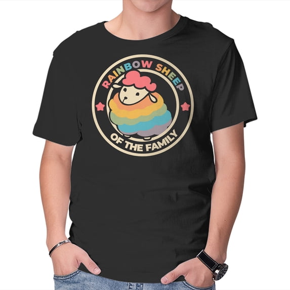 Rainbow Sheep Unisex T-Shirt Tee Sweatshirt Hoodie Tank Top - Walmart.com