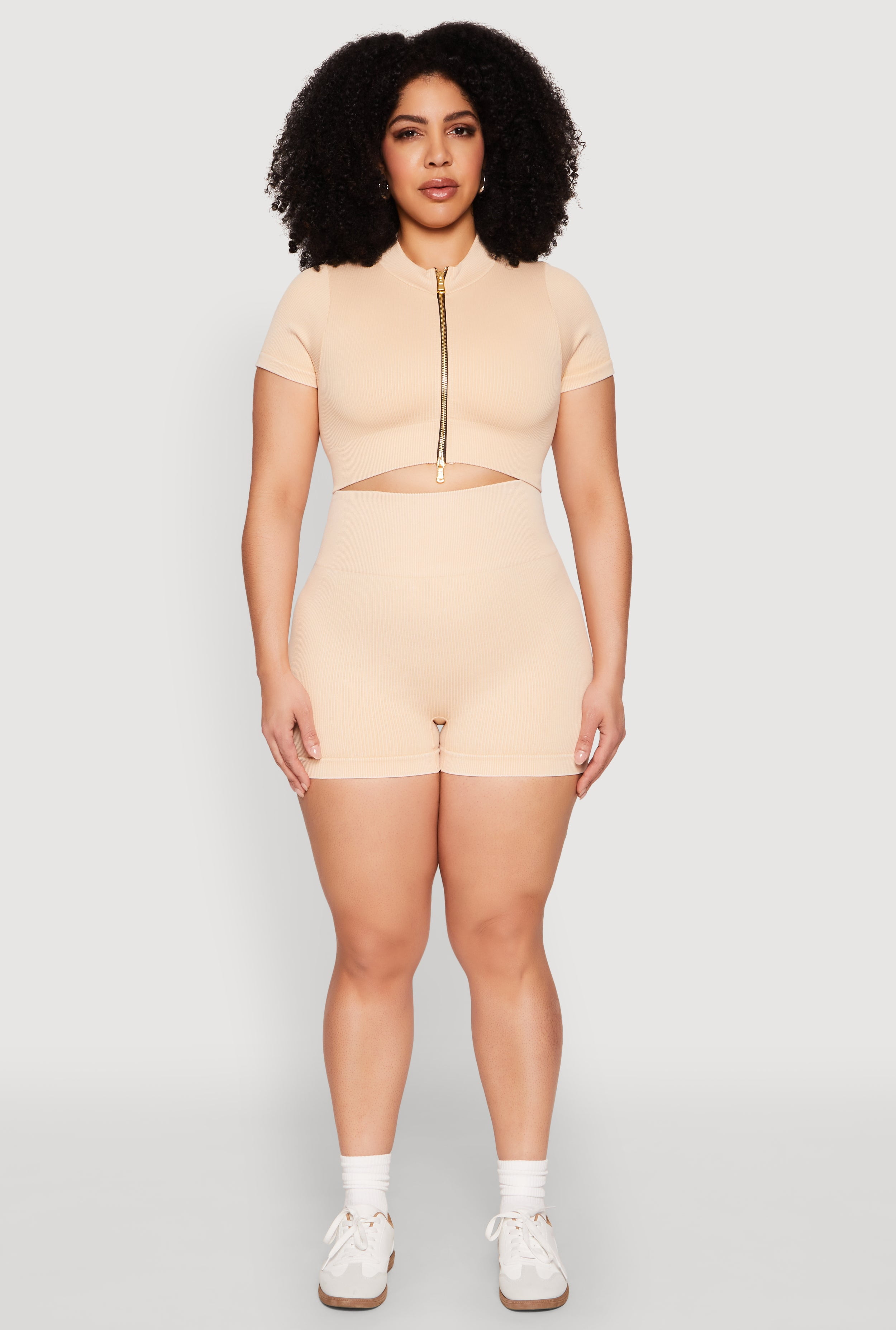 Rainbow Shops Female Adult Plus Size Daisy Mineral Wash Seamless Bike Shorts bike Daisy, High ...