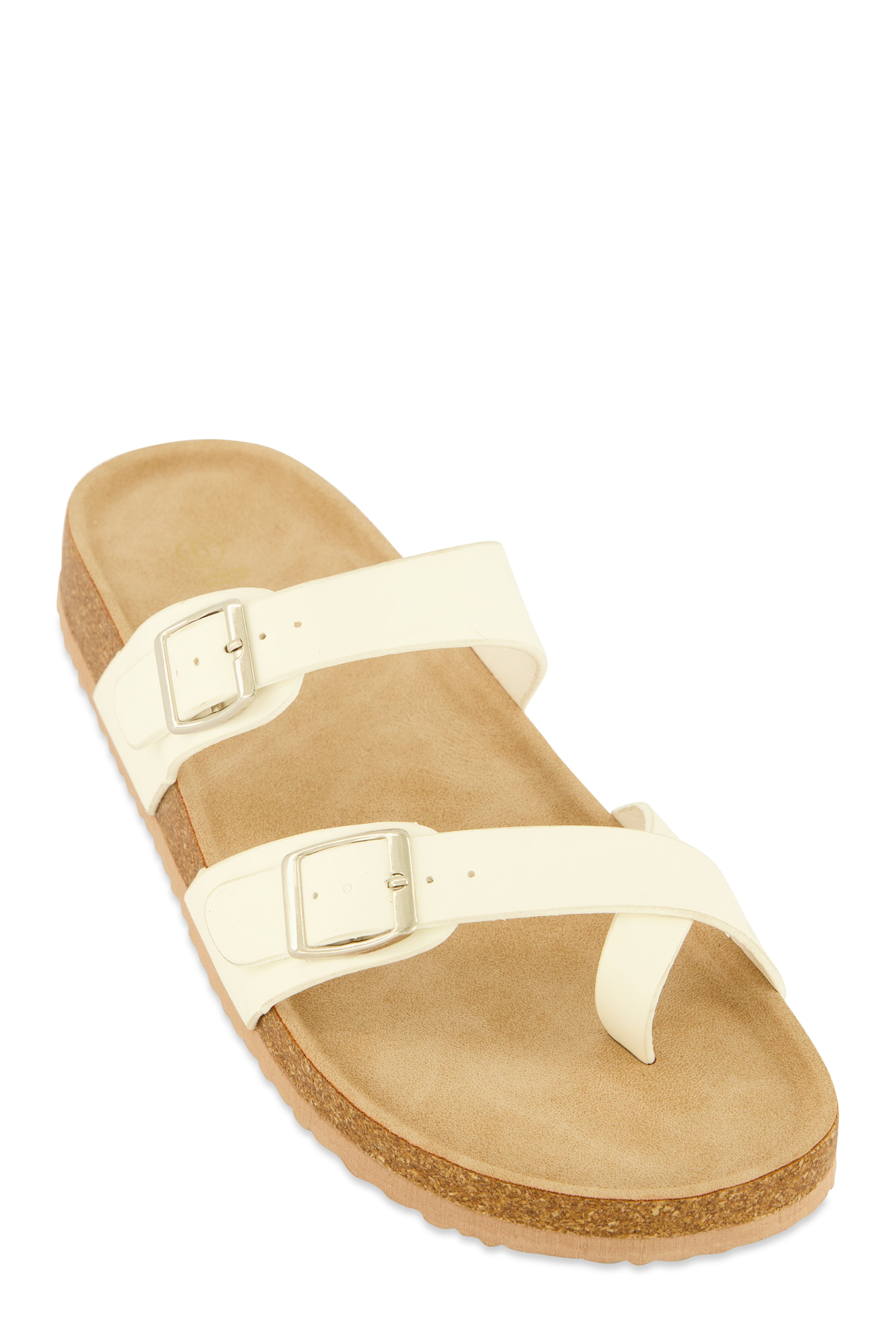 Rainbow Women's Adult Double Buckle Toe Loop Footbed Sandals Sandal ...