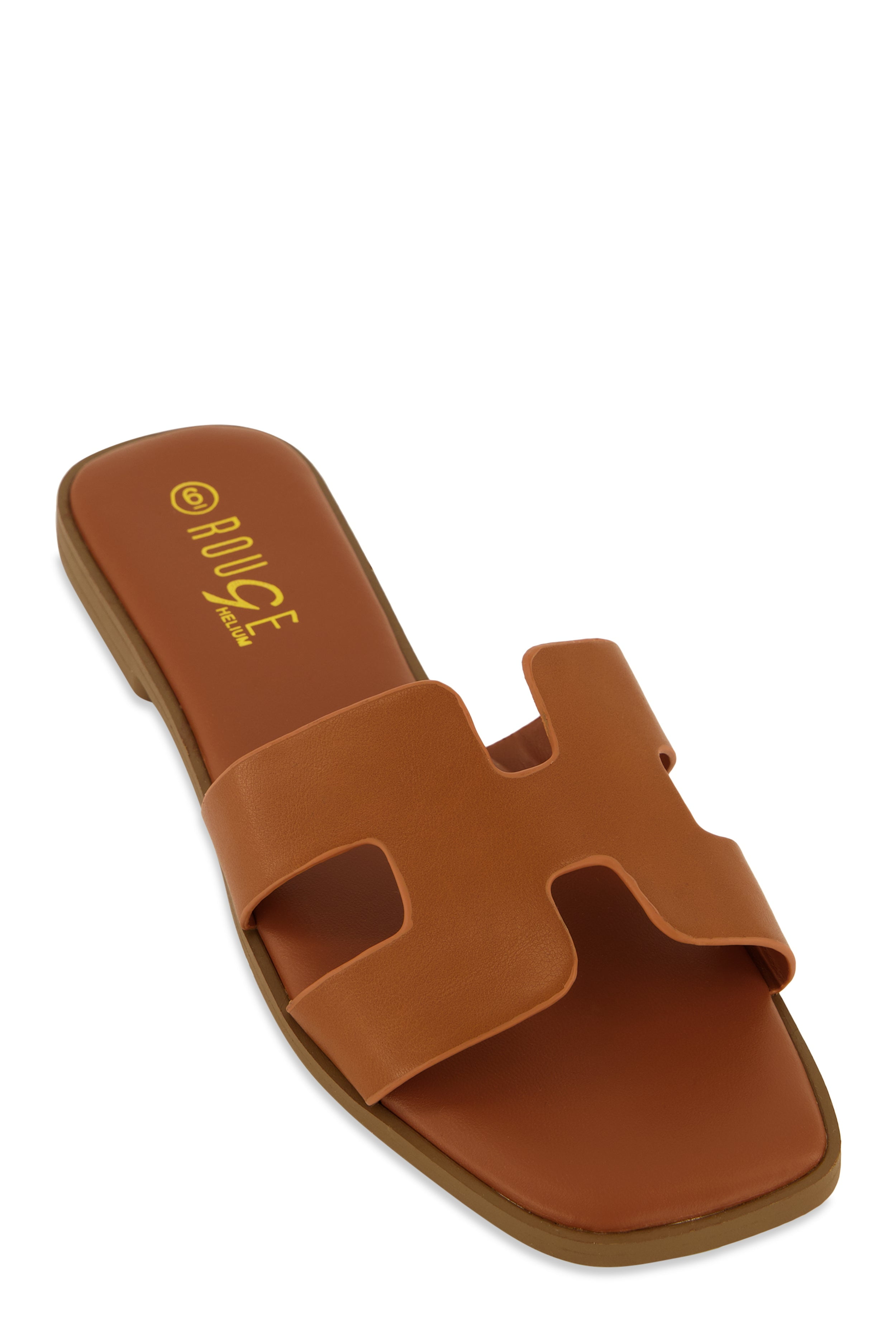 Rainbow Women's Adult H Band Flat Slide Sandals Sandal, Open Toe, No ...