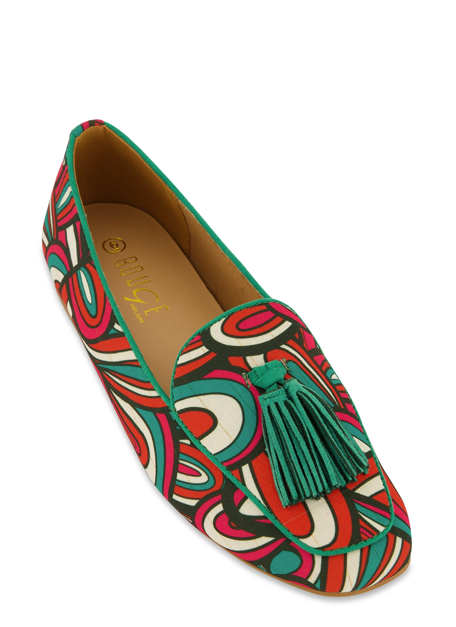 Women's Patterned Tassel Loafers - Walmart.com