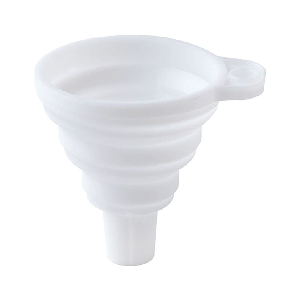 Rainbow Silicone Foldable Funnel for Hopper Kitchen Collapsible Food ...